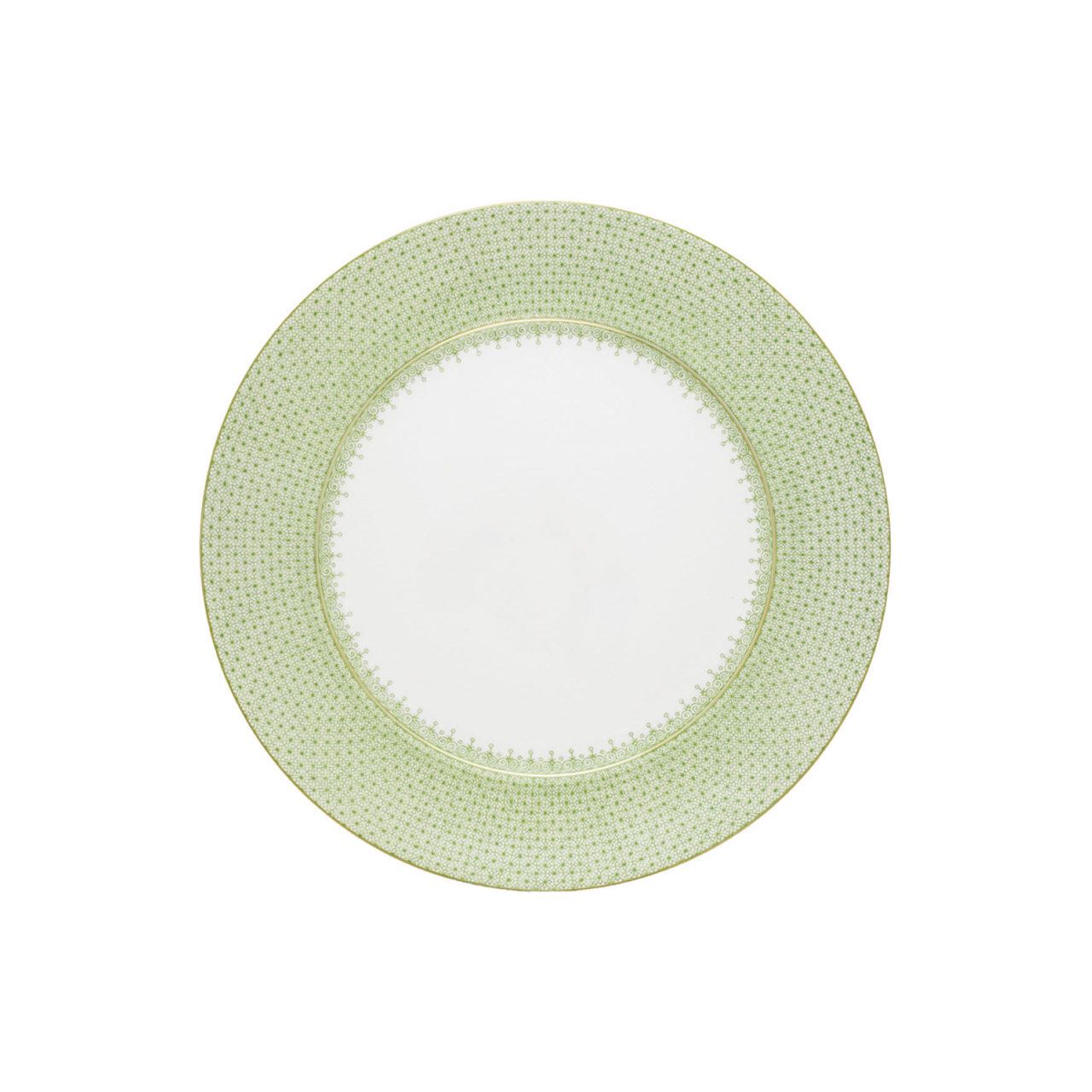 King-O'Keefe Wedding Registry: Mottahedeh Green Apple Lace Service Pla ...