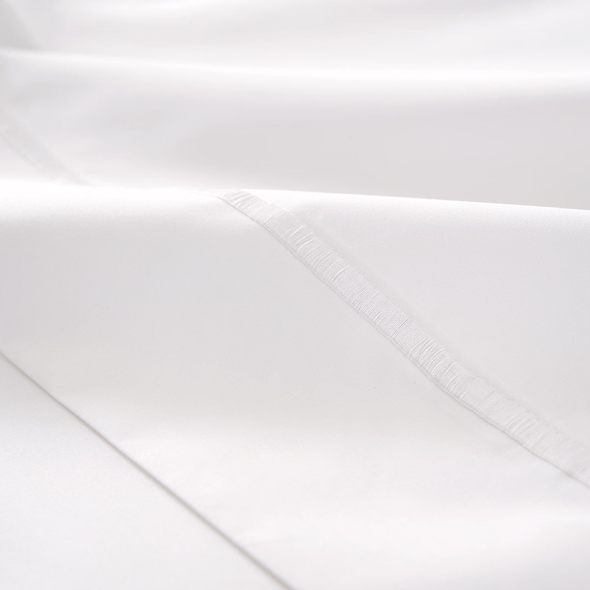 Yves Delorme Athena King Flat Sheet in Blanc – Protocol