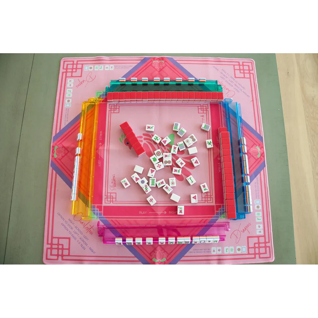 Bird Bam Mahjong Mat - Pink – Protocol