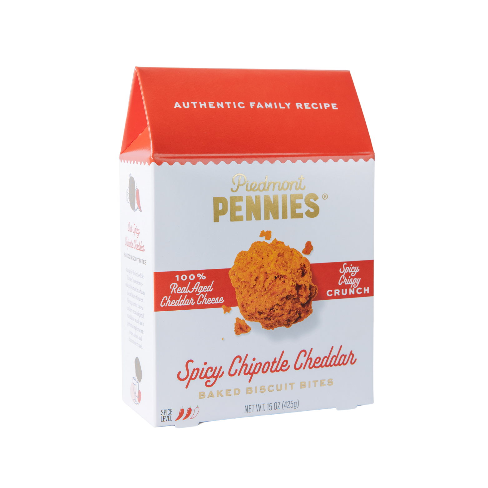 Piedmont Pennies Spicy Chipotle Cheddar Large Carton 15 oz – Protocol